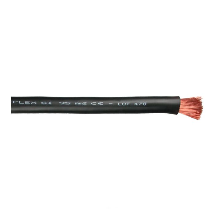 SWP 50mm Simplex Single Insulated Cable - Black