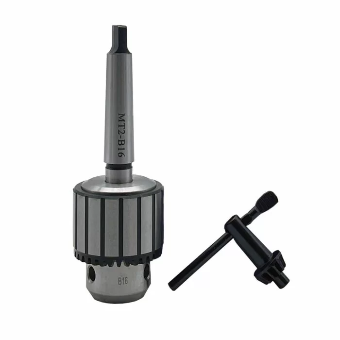 Keyed Drill Chuck with MT2-B16 Arbor for Magnetic Drill